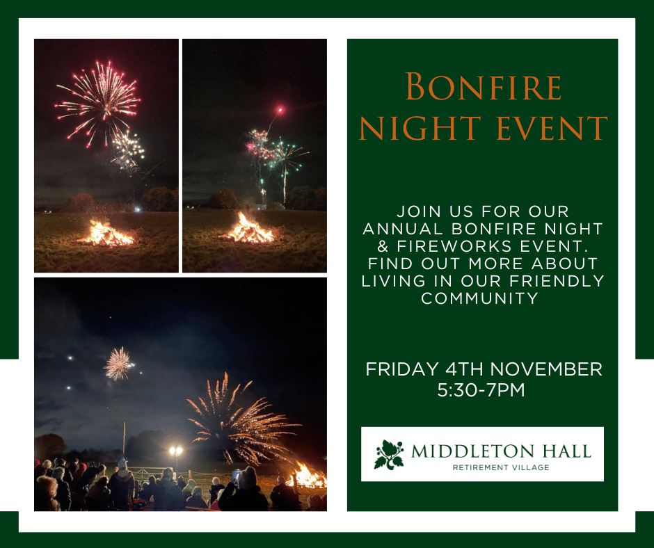 Join us for our next Open House event at Middleton Hall's Bonfire ...