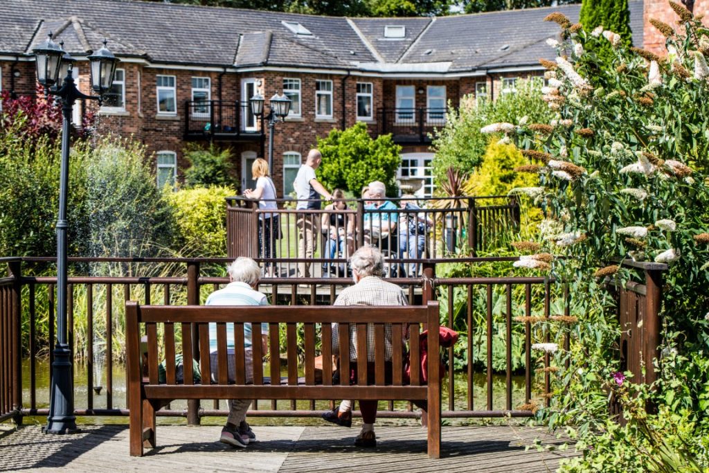 Sunshine and flowers for Middleton Hall Retirement Village’s National ...
