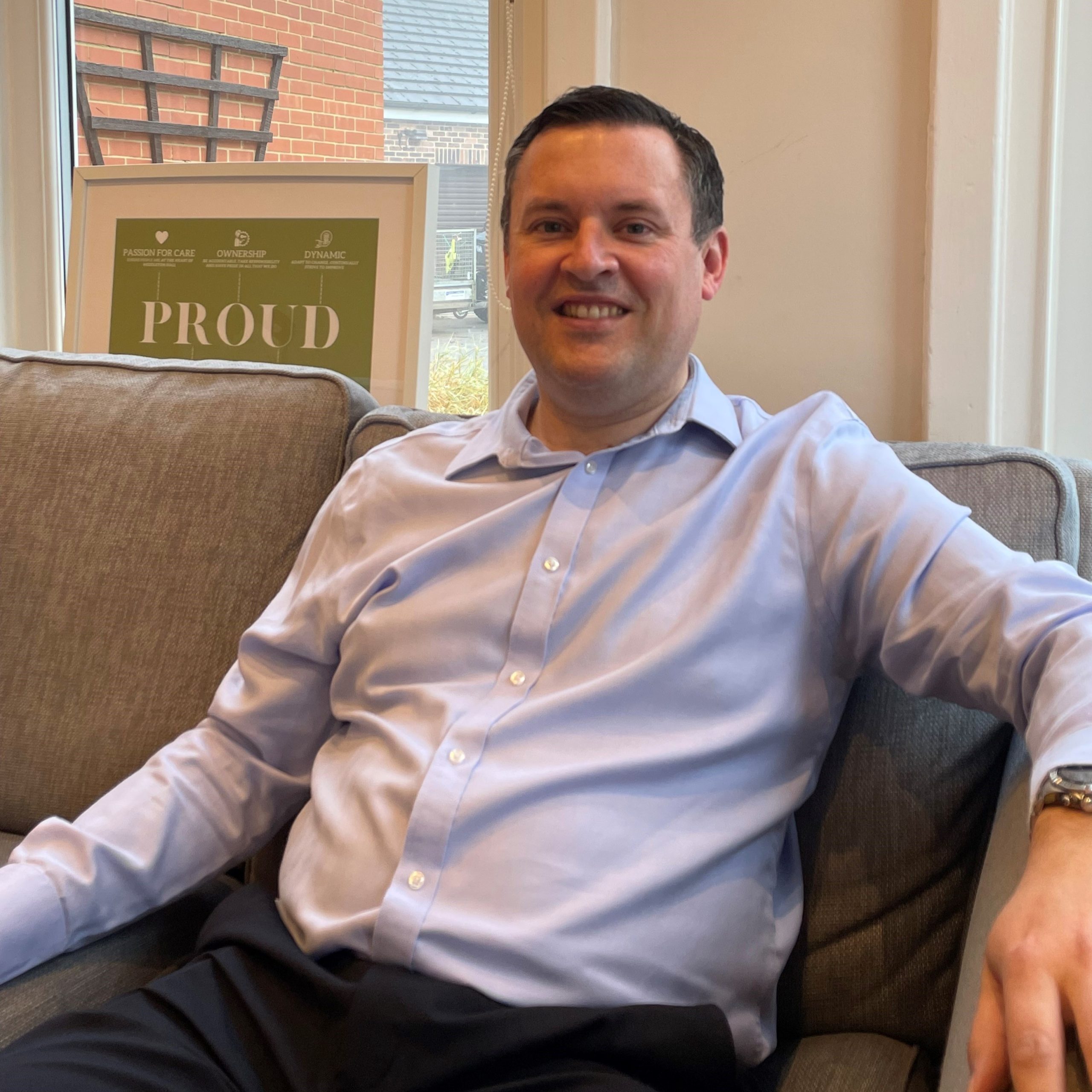 Welcome to our new Finance Director - Middleton Hall Retirement Village